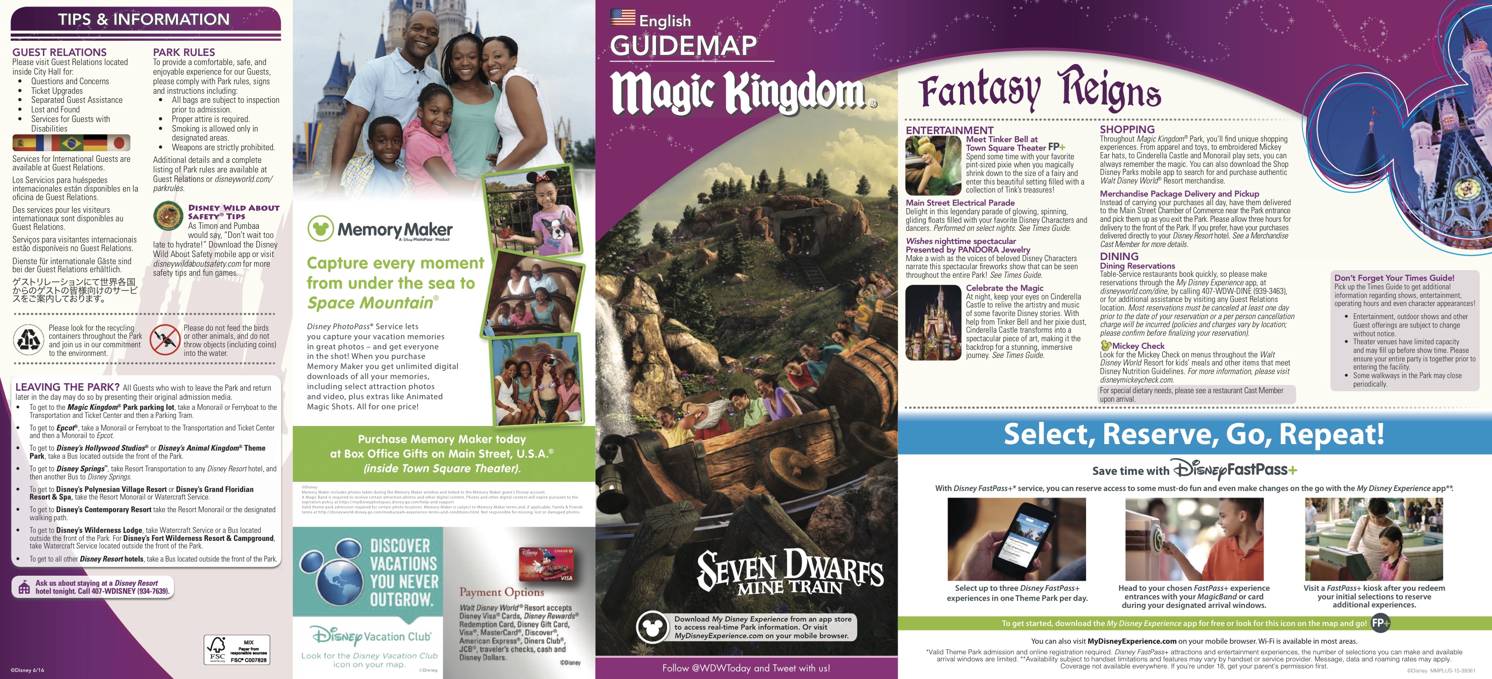 Magic Kingdom Just Map A Look Back At The Disney Magic Kingdom Of 1996