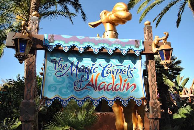Magic Carpets Of Aladdin Disney World