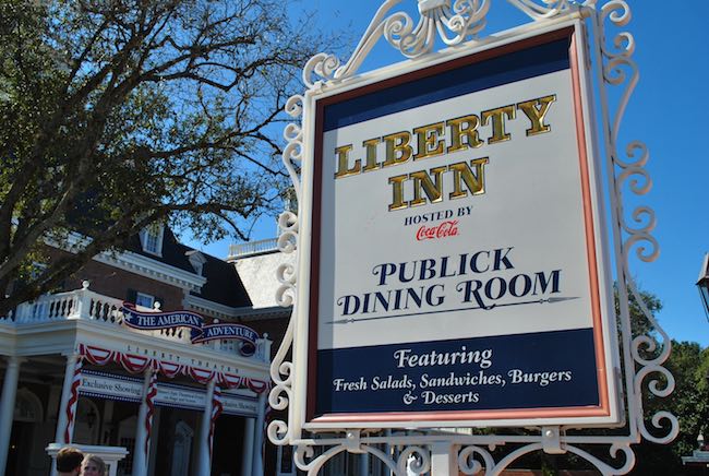 Liberty Inn (Epcot, The American Adventure, World Showcase, Dining ...