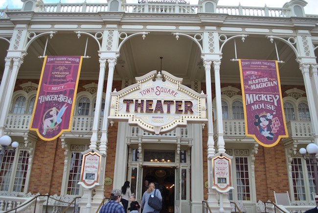 Town Square Theater - Meet Mickey Mouse and Tinker Bell (Magic Kingdom ...
