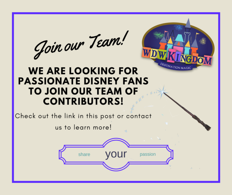 WDW Kingdom Is Looking For Contributors Lots Of Disney Topics Available ...